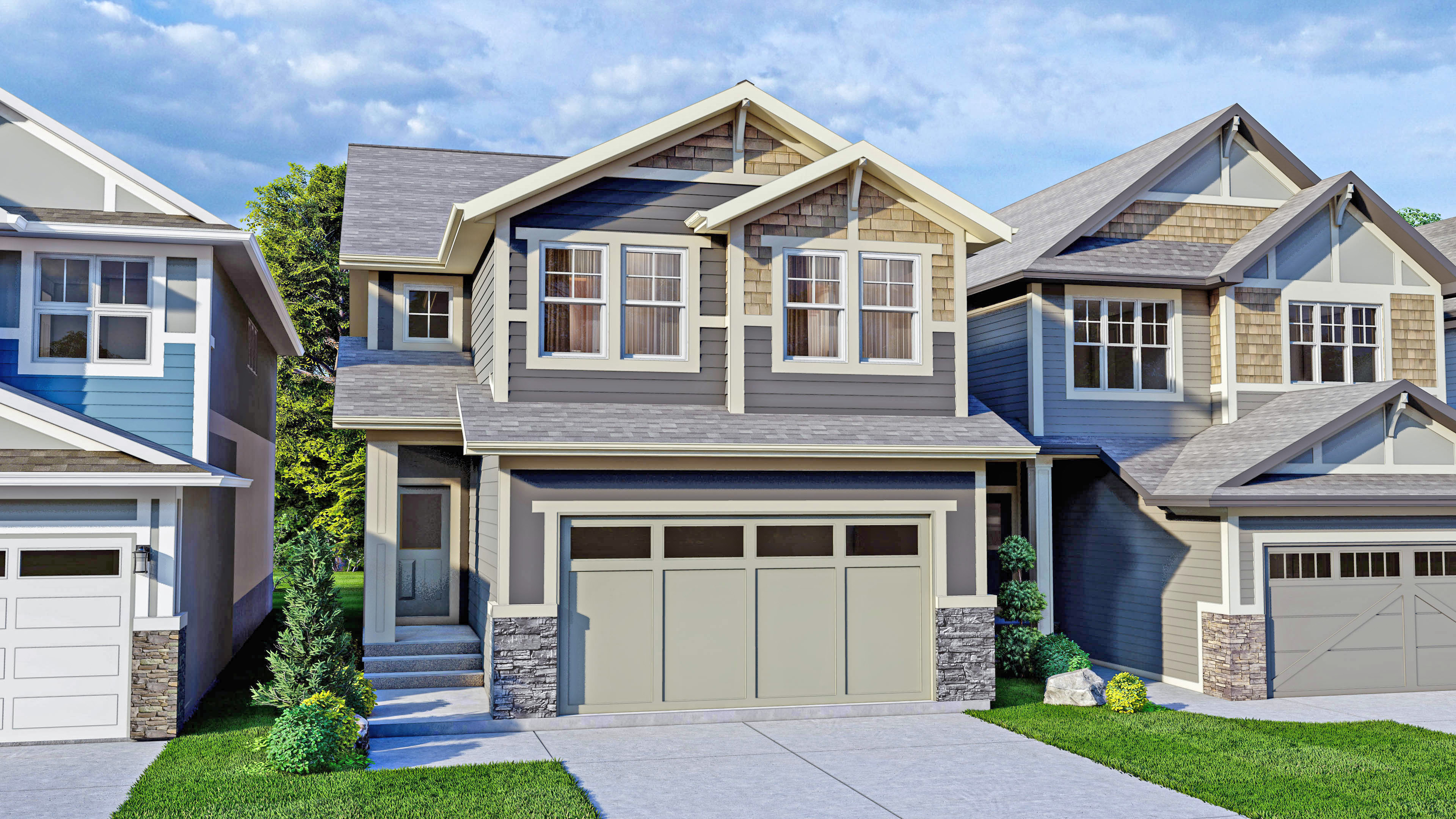 Excel Homes Maverick Show Home at Starling in Calgary